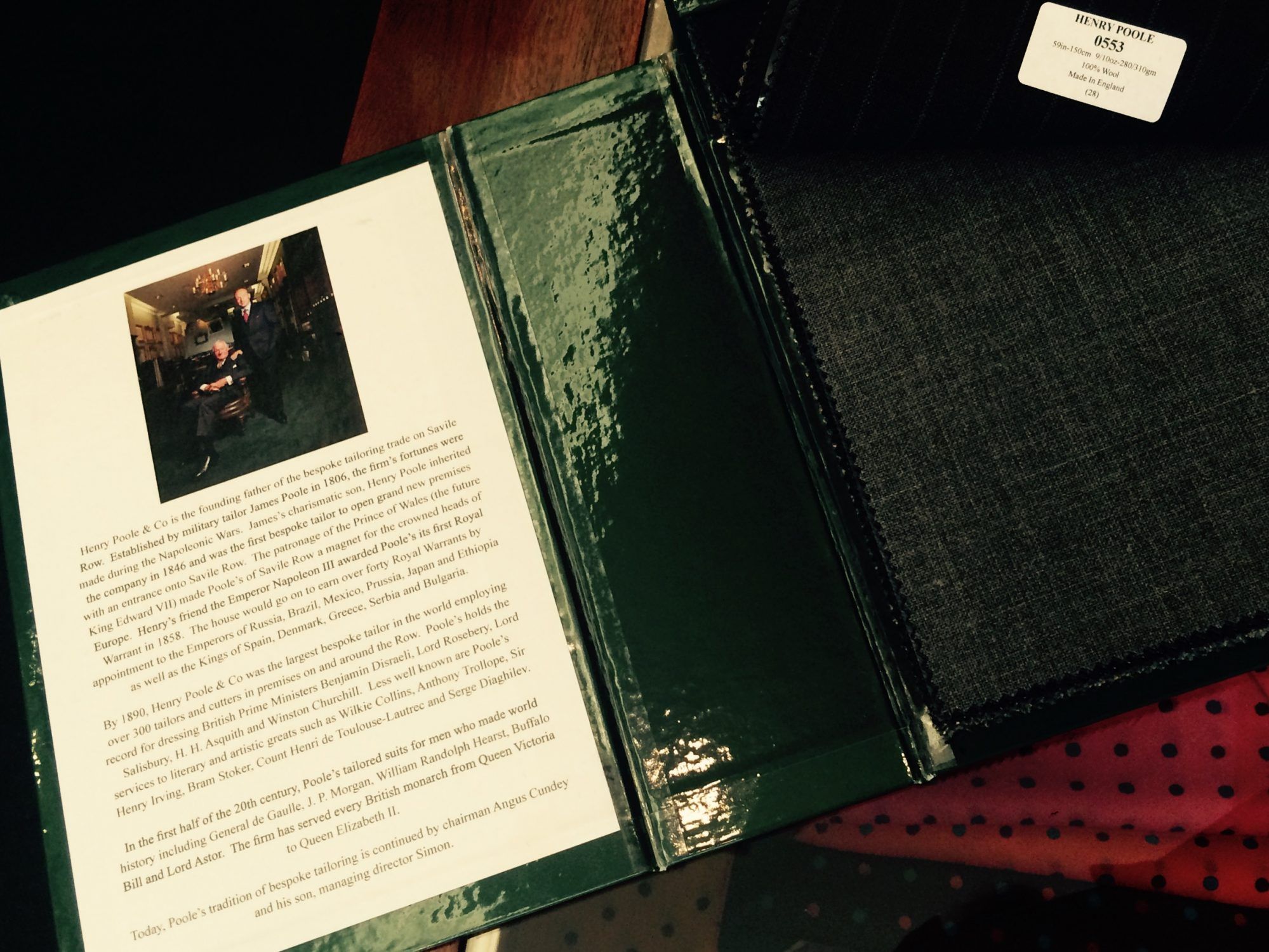 Henry Poole celebrate 170 years since founding Savile Row - Henry Poole ...
