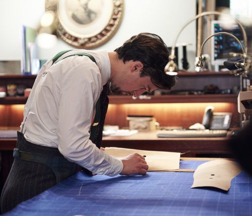 Bespoke Process - Henry Poole Savile Row - Finest London Tailors