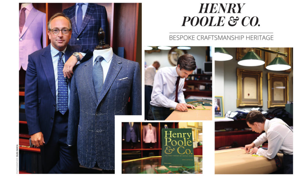 Bespoke Craftsmanship Heritage - Henry Poole Savile Row