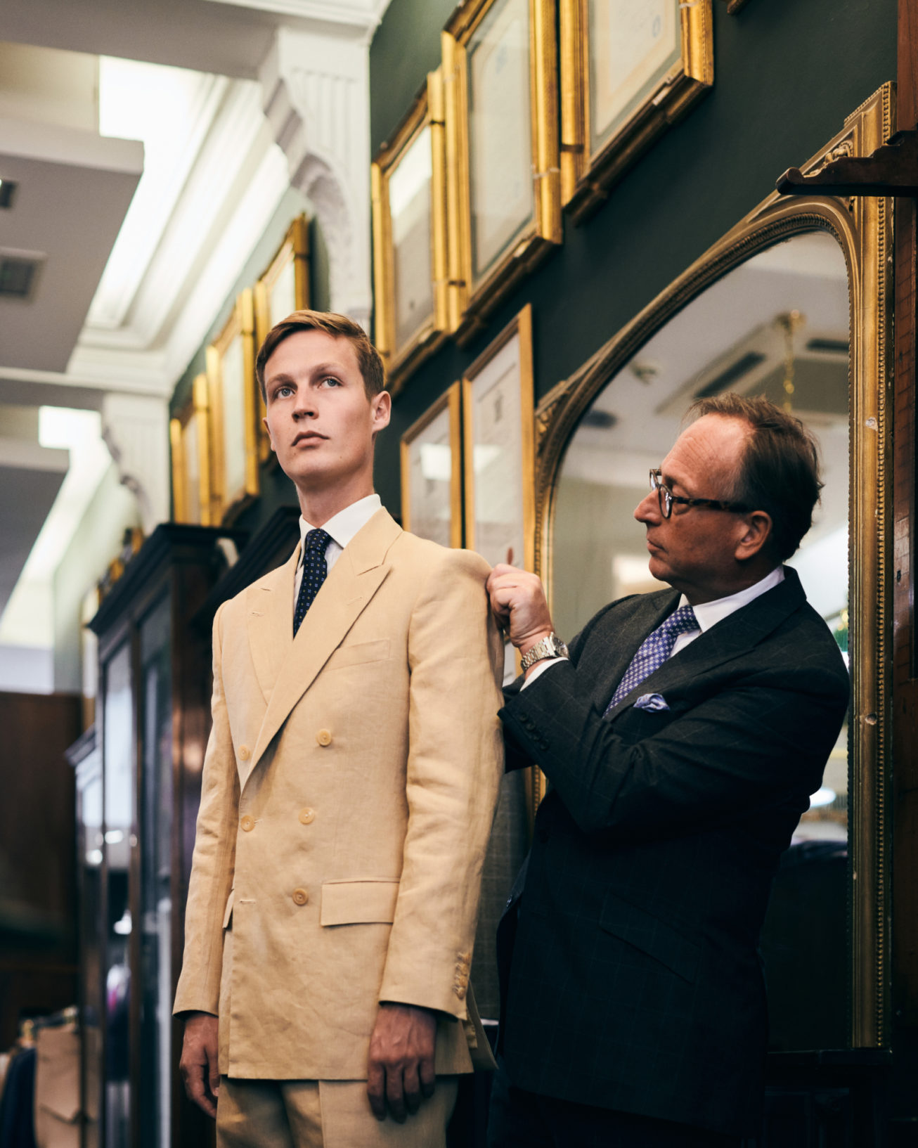 Goodwood x Henry Poole: racing heritage bespoke line suit for the Duke ...