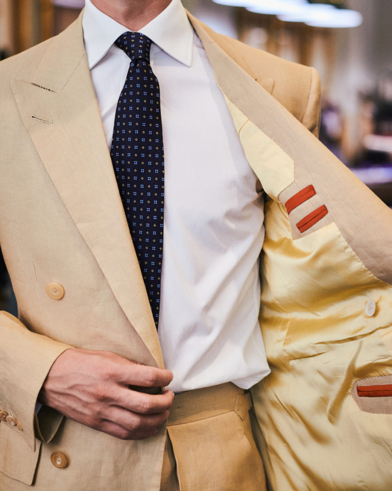 Goodwood x Henry Poole: racing heritage bespoke line suit for the Duke ...