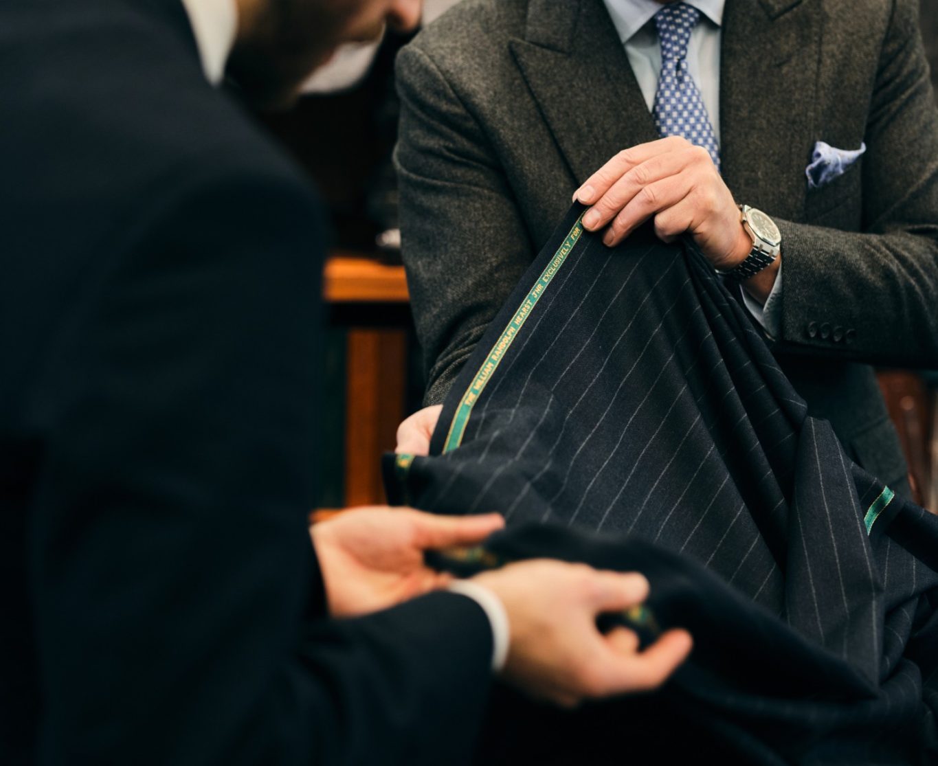 Bespoke Process - Henry Poole Savile Row - Finest London Tailors