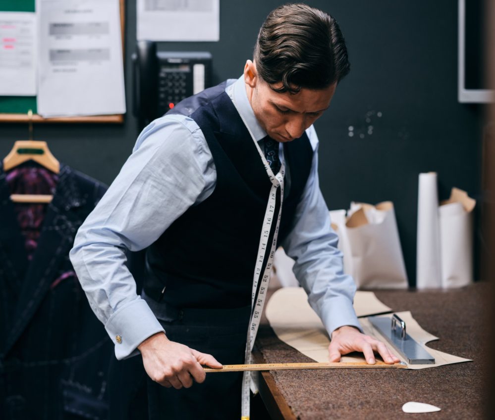 Bespoke Process - Henry Poole Savile Row - Finest London Tailors