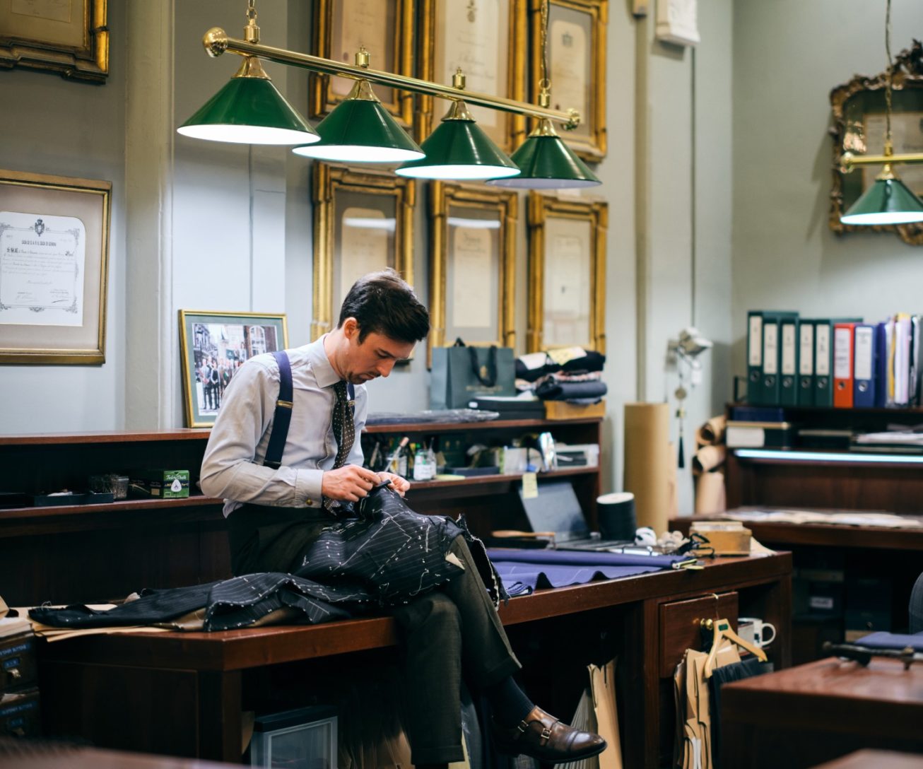 Bespoke Process - Henry Poole Savile Row - Finest London Tailors